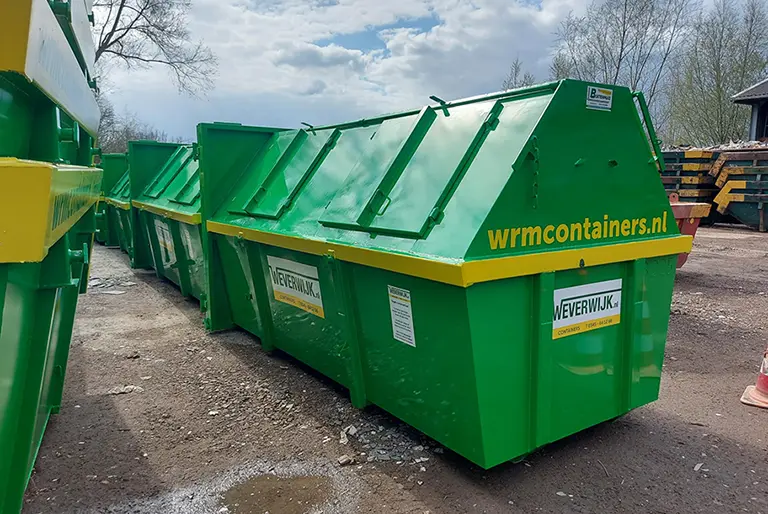 Afmetingen van afvalcontainers - Weverwijk Regionale Milieudiensten